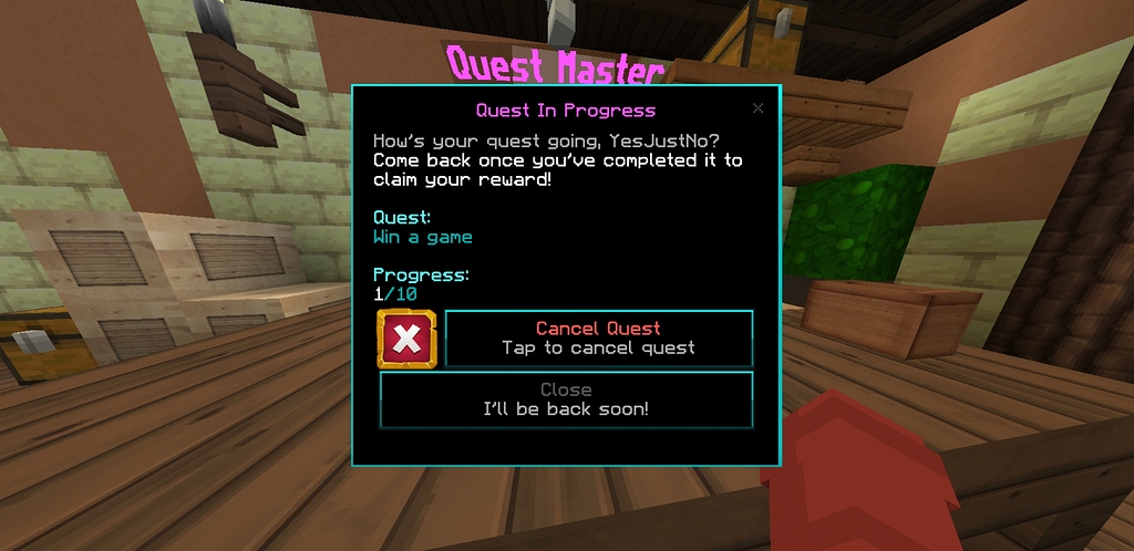 Quest Master "Win A Game" Bug - Closed Bug Reports - The Hive Forums