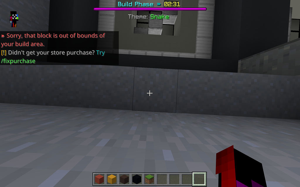 Leaving the build area - Closed Bug Reports - The Hive Forums