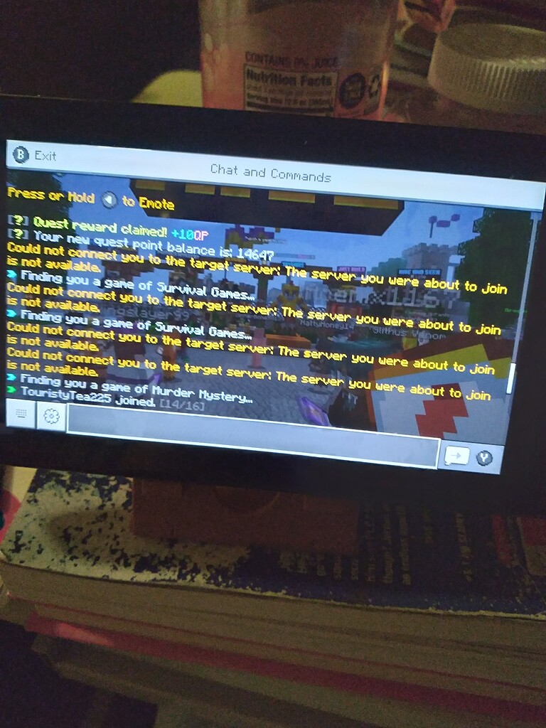 Cant connect to server error message - Closed Bug Reports - The Hive Forums