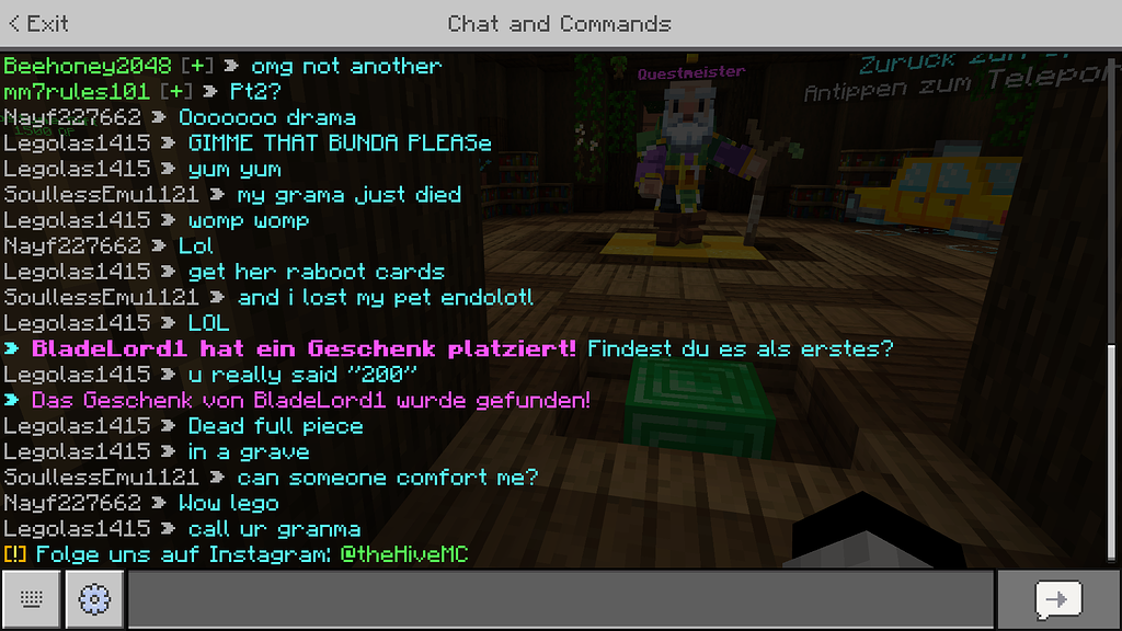 Gift in hub translation bug report [German] - Closed Reports - The Hive Forums