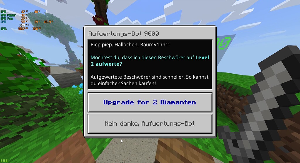 Upgrade bot only partially translated - Closed Bug Reports - The Hive ...