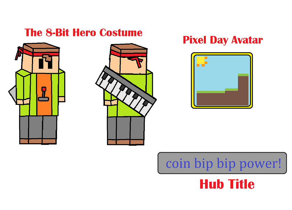 8-Bit Hero Skin Concept - Anything Else - The Hive Forums