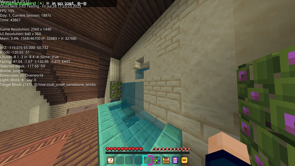 Missing block in fountain - Closed Bug Reports - The Hive Forums