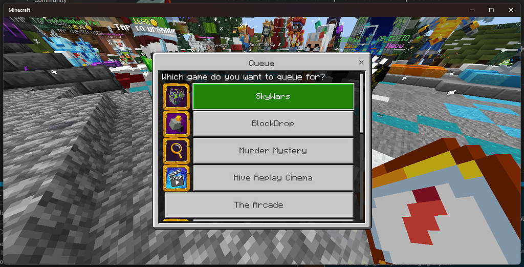 Using /queue command shows the old menu - Closed Bug Reports - The Hive Forums