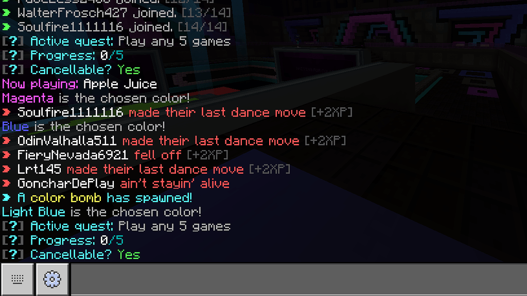 The quest in the Party Block is not being performed - Closed Bug Reports - The Hive Forums