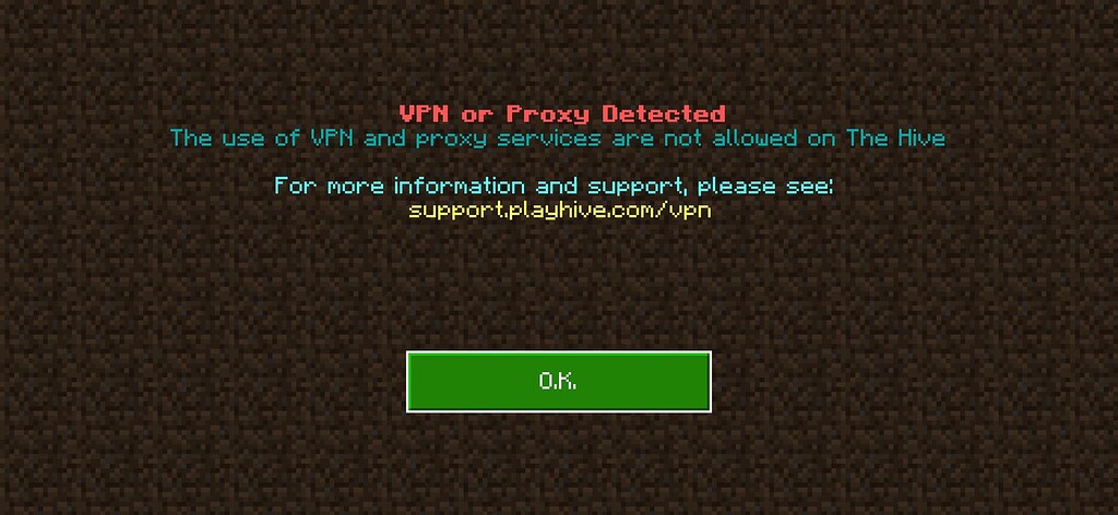 Bug With Vpn Closed Bug Reports The Hive Forums 4666
