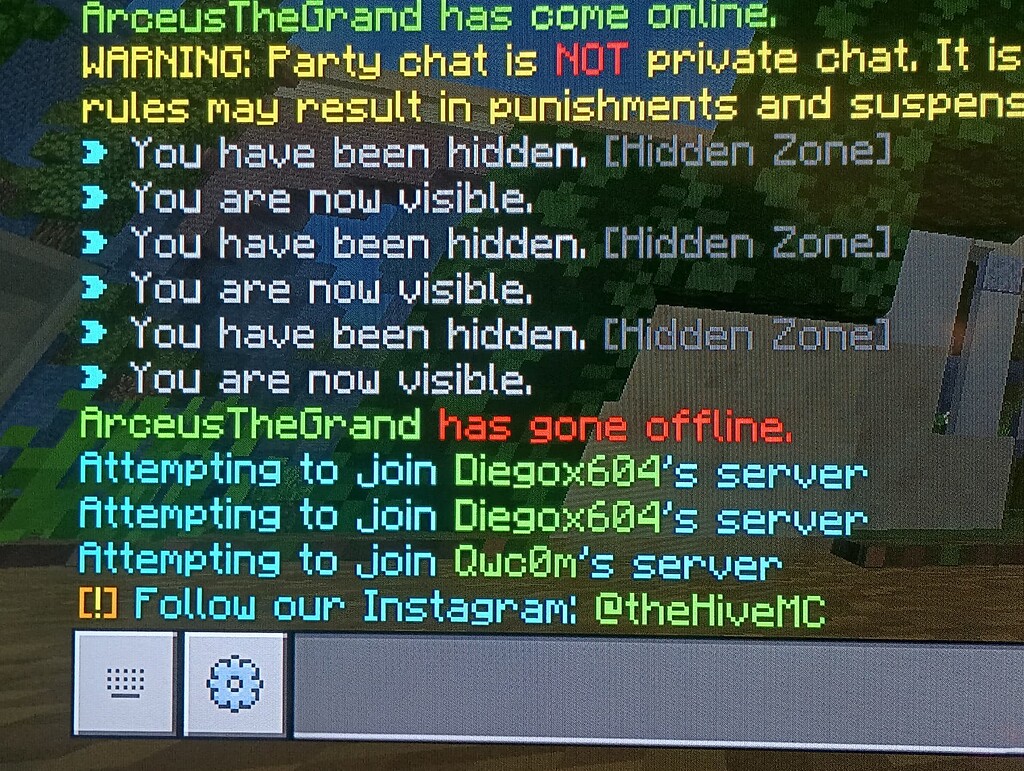 I can't join my friends server - Closed Bug Reports - The Hive Forums
