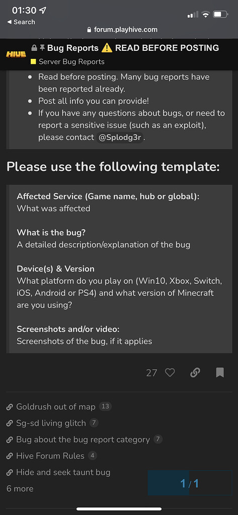 Bridge glitch out of spawn cage - Closed Bug Reports - The Hive Forums
