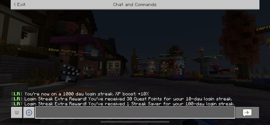 Rewards for 1000 day login streak - Suggestions - The Hive Forums