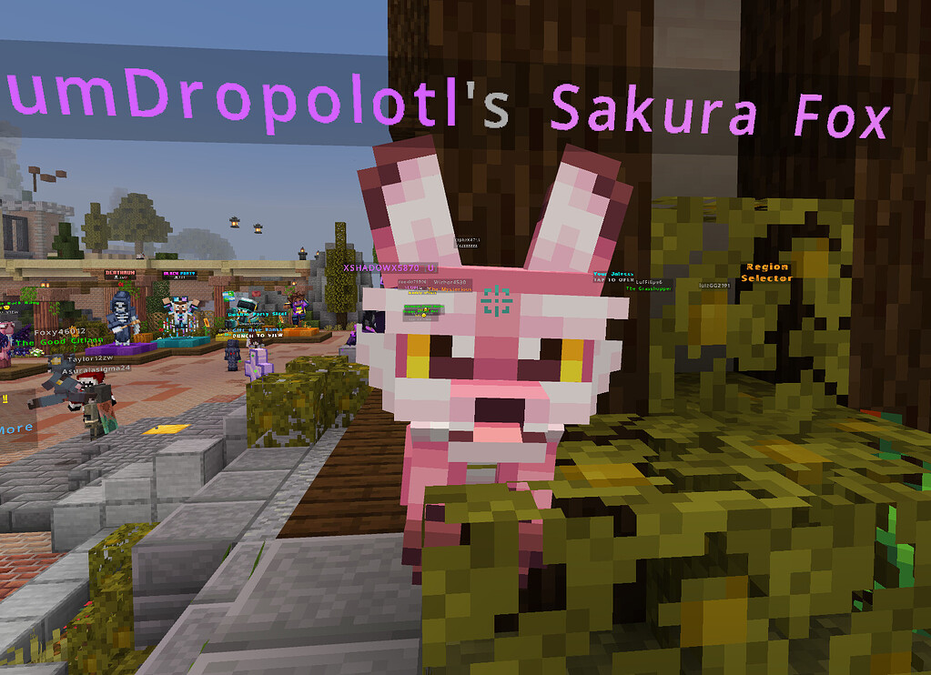 Sakura Fox not transparent when inside a block - Pending Bug Reports ...