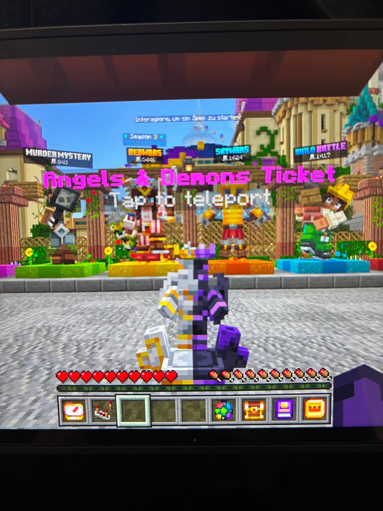 Missing Translation Angel and Demons Ticket, Germand - Closed Reports - The Hive Forums