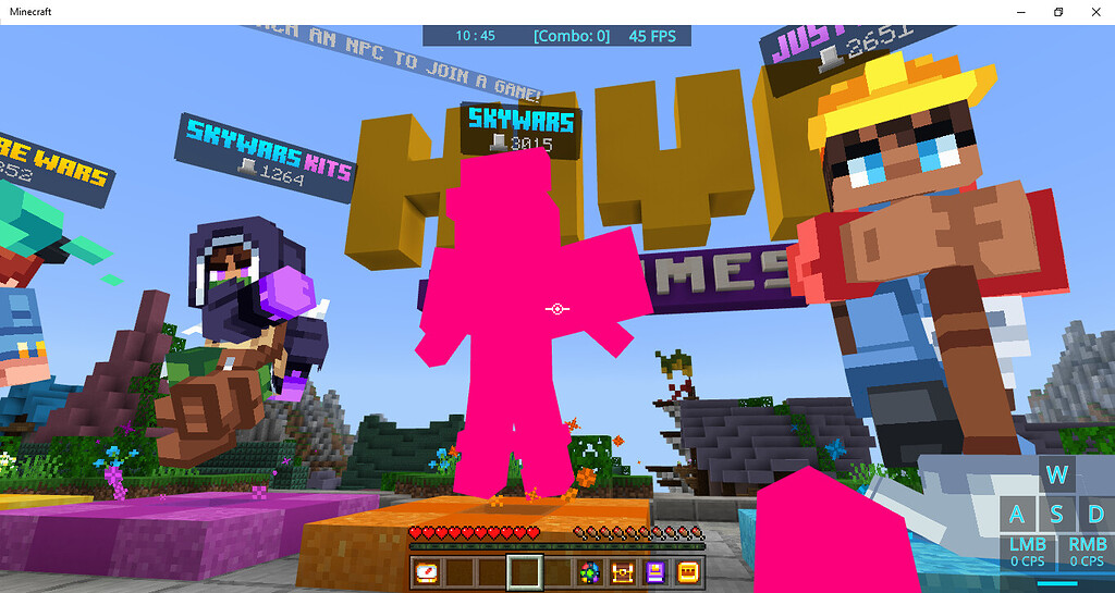 PInk Glitch on Game npc's - Closed Bug Reports - The Hive Forums