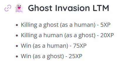 Improve Ghost Invasion’s XP. 🔧 - Suggestions - The Hive Forums