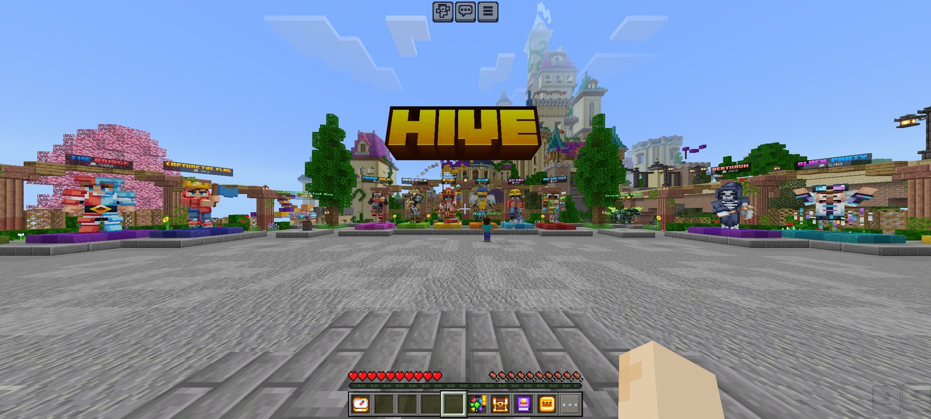 New spawn location in main hub! - Anything Else - The Hive Forums