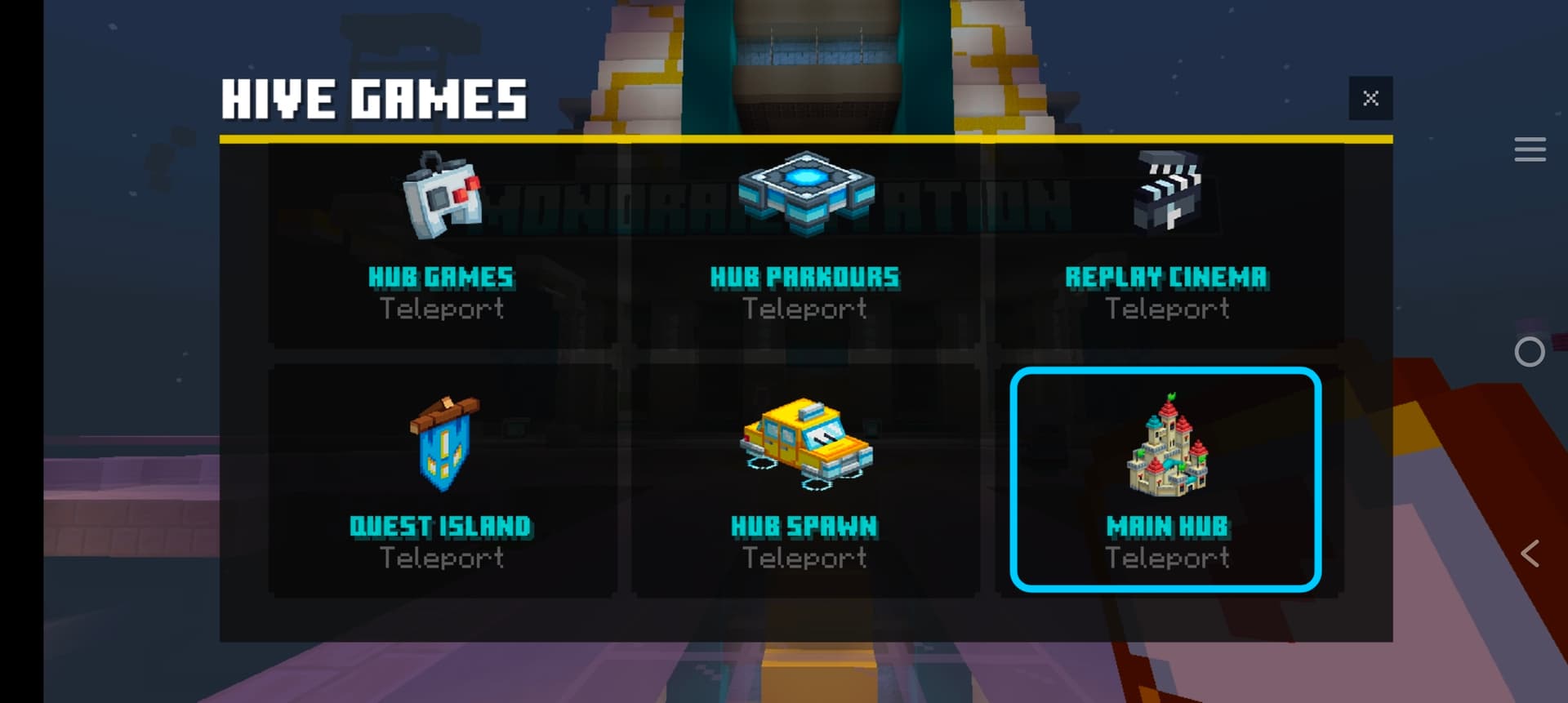 Change 🔄 the Image of the Main Hub depending on the Hub Map ...