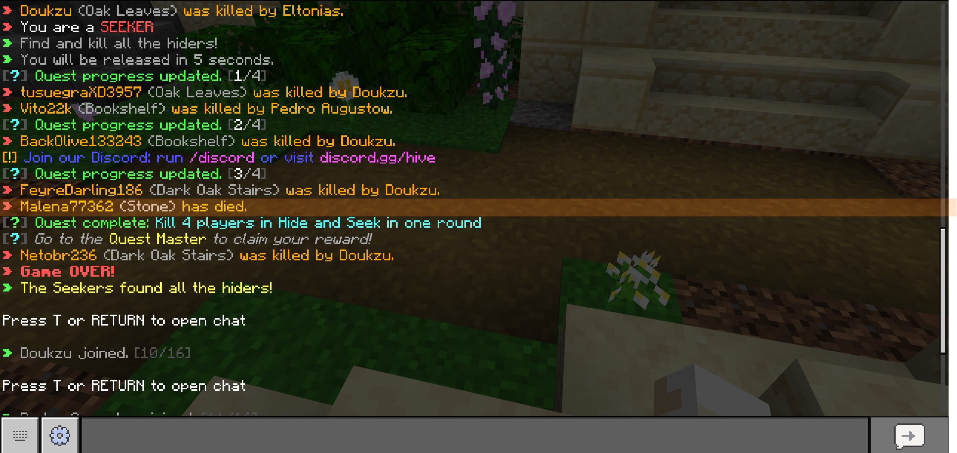 Stone block in H&S - Closed Bug Reports - The Hive Forums